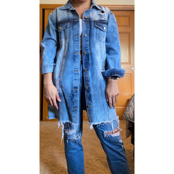 36 Point 5 | Jackets & Coats | Brand New Jean Jacket | Poshmark
